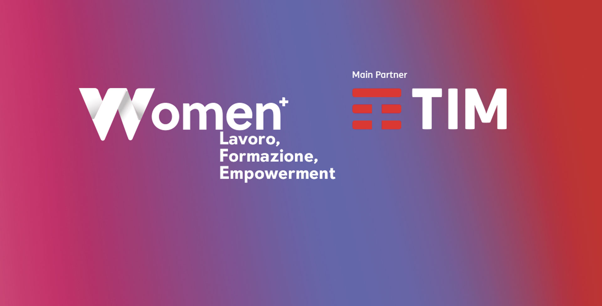 TIM Group | TIM supports the Women Plus app